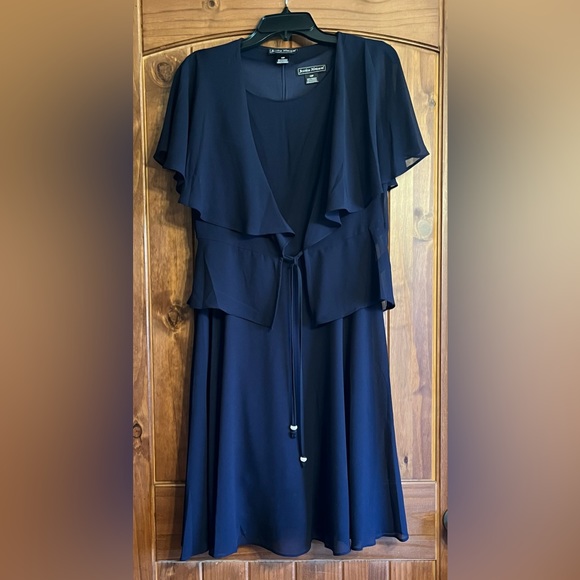 Jessica Howard | Dresses | Jessica Howard Navy Blue After 5 Set 2 Petite Worn Once | Poshmark